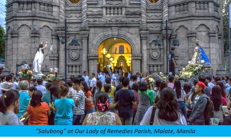 The Easter “Salubong” - Missionary Society of St. Columban | Philippines